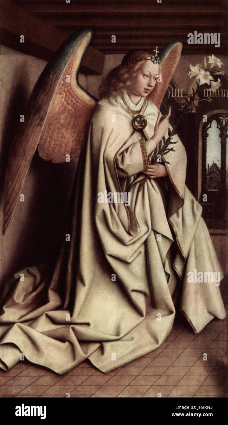 Van eyck restoration hi-res stock photography and images - Alamy