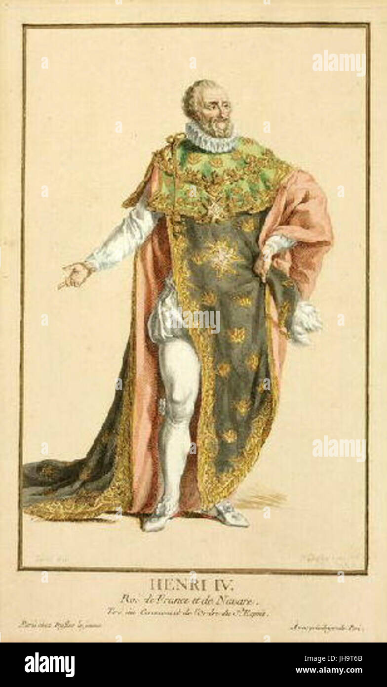 Henri IV Roi de France et de Navarre Stock Photo - Alamy