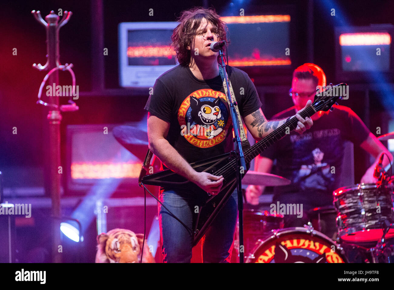 Gardone Riviera, Italy. 12th July, 2017. The American singer-songwriter ...