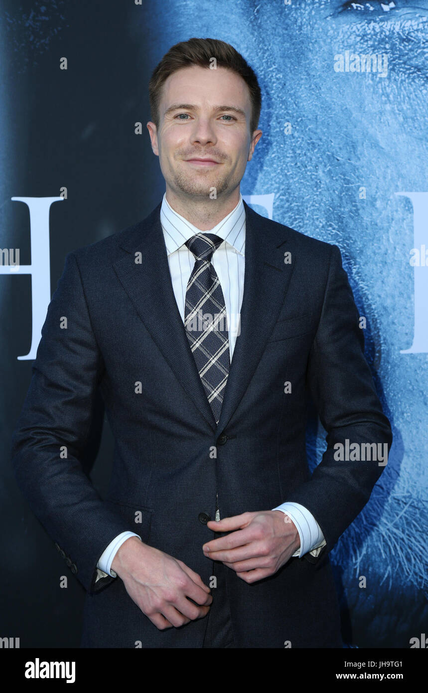 Los Angeles, USA. 12th Jul, 2017. Joe Dempsey, at premiere ofHBO's ...