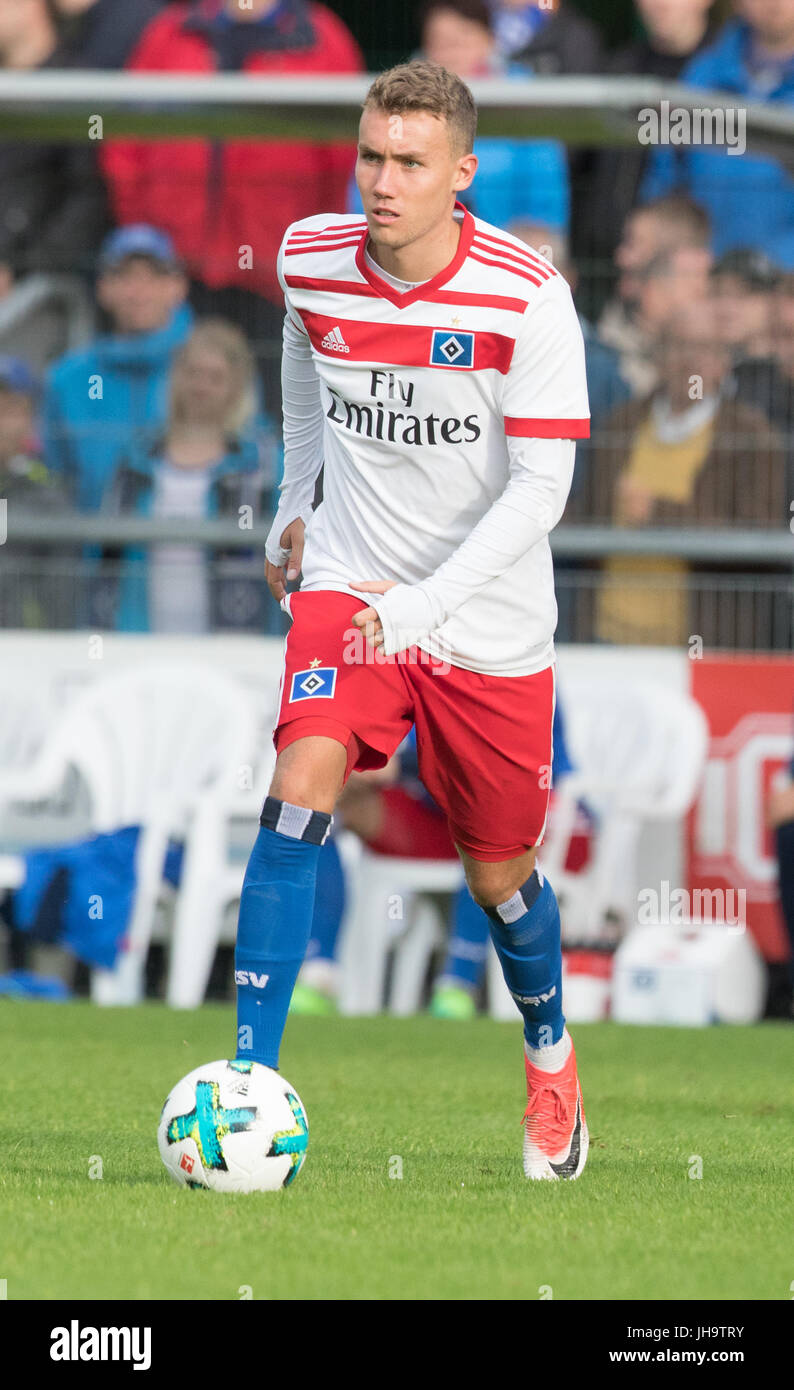 Rotenburg, Germany. 12th July, 2017. Hamburg's Gian-Luca Waldschmidt in ...