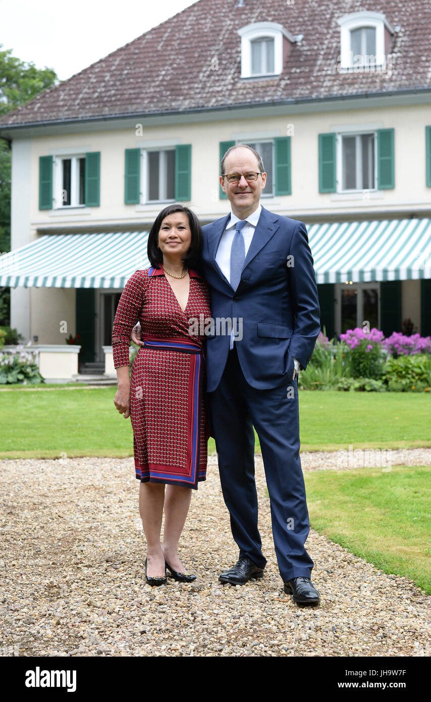 Berlin, Germany. 13th July, 2017. British ambassador Sir Sebastian Wood ...