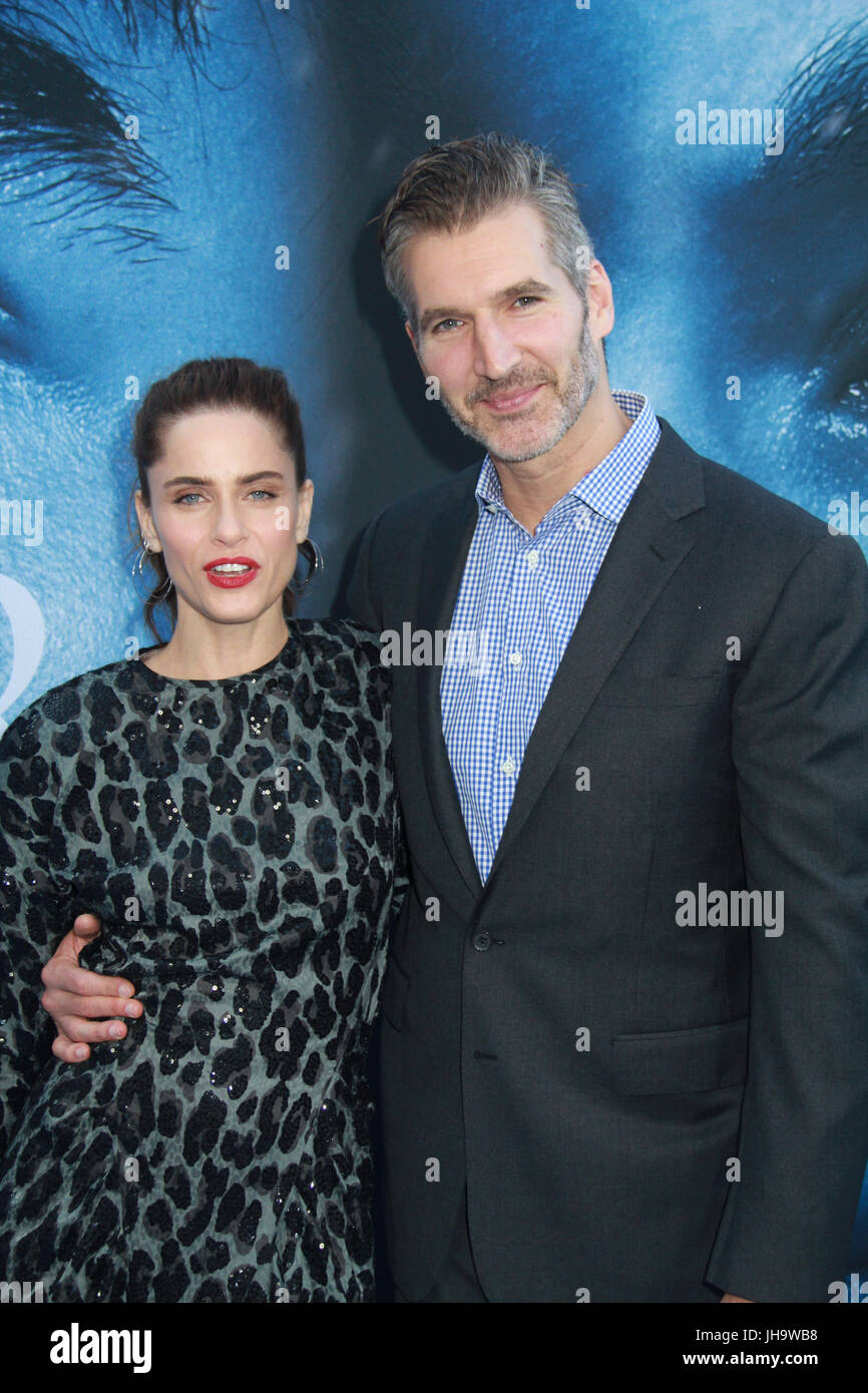 Amanda peet david benioff hi-res stock photography and images - Alamy