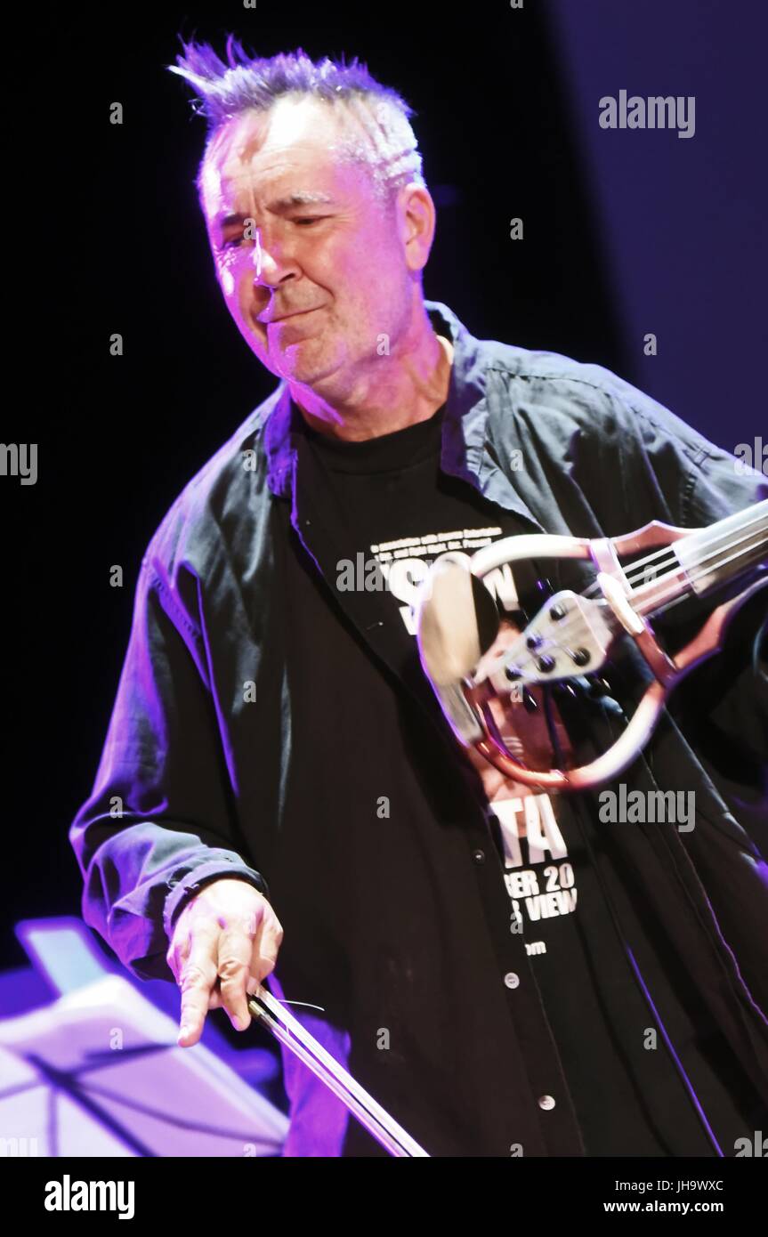 Krakow, Poland. 12th July, 2017. Nigel Kennedy & Band perform at 22 ...