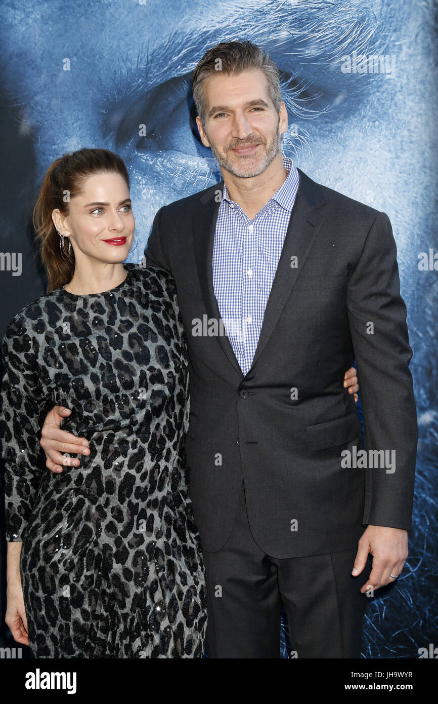 Amanda peet and david benioff hi-res stock photography and images - Alamy