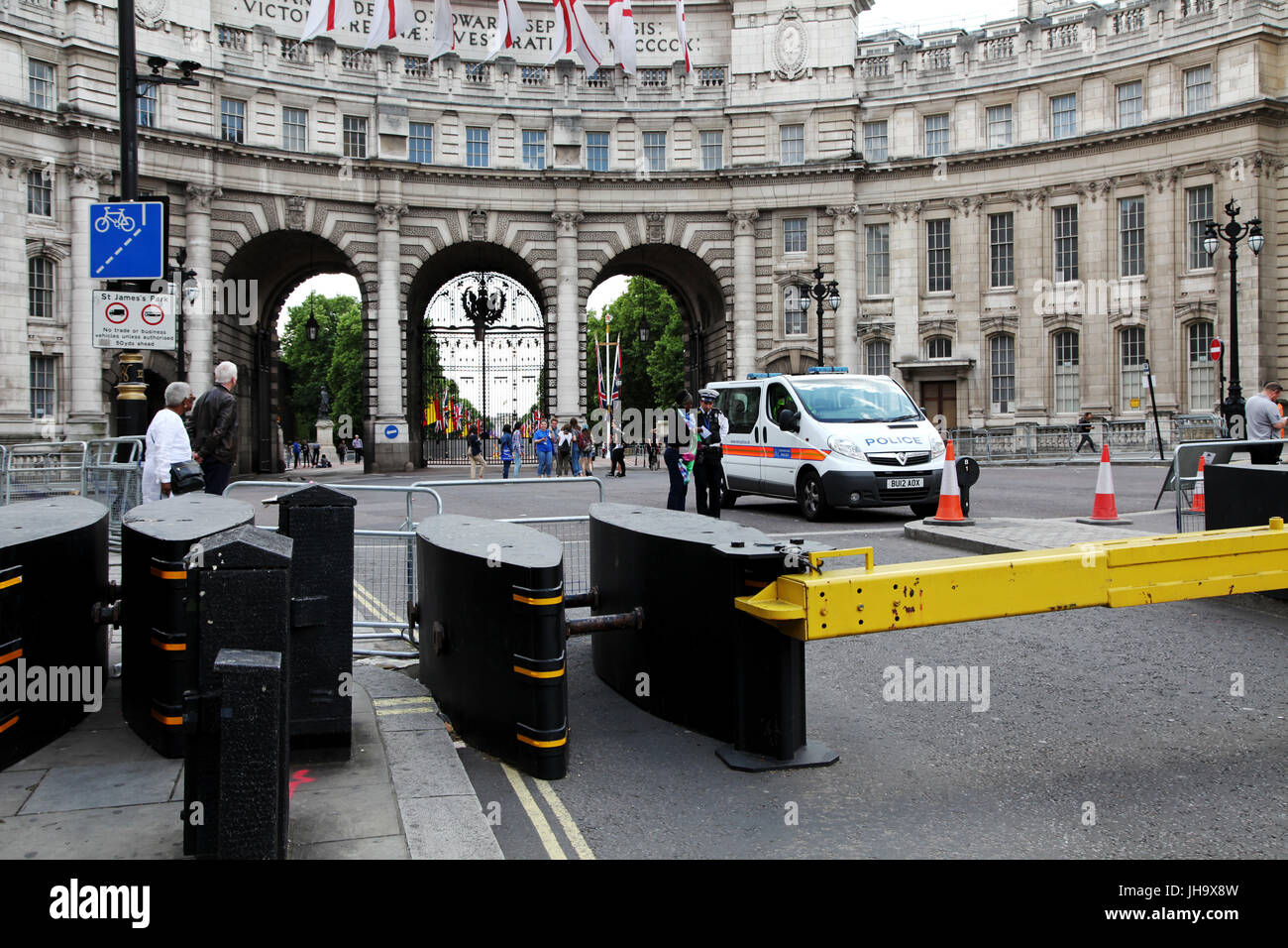 London Police protection Stock Photo - Alamy