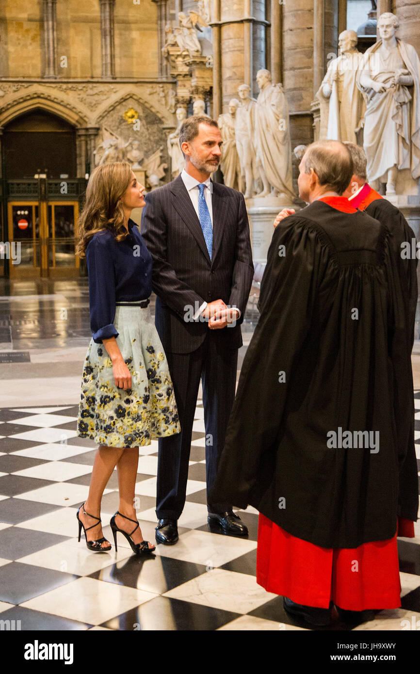 Spanish king and queen state visit hi-res stock photography and images ...