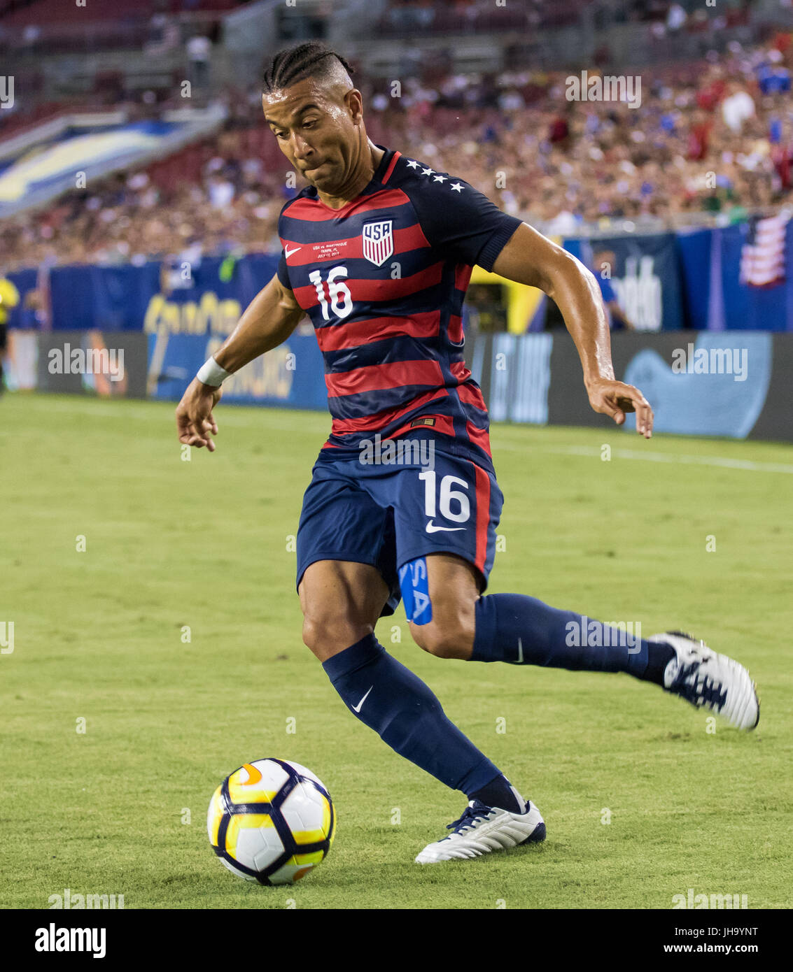 July 12, 2017 - United States defender Justin Morrow (16) in action in ...