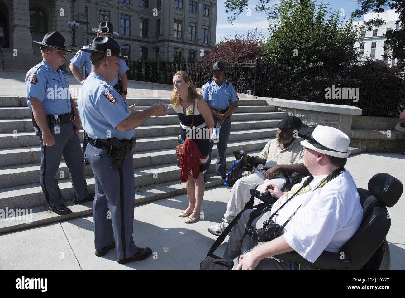 July 12, 2017 - Atlanta, GA - Georgia residents with developmental ...