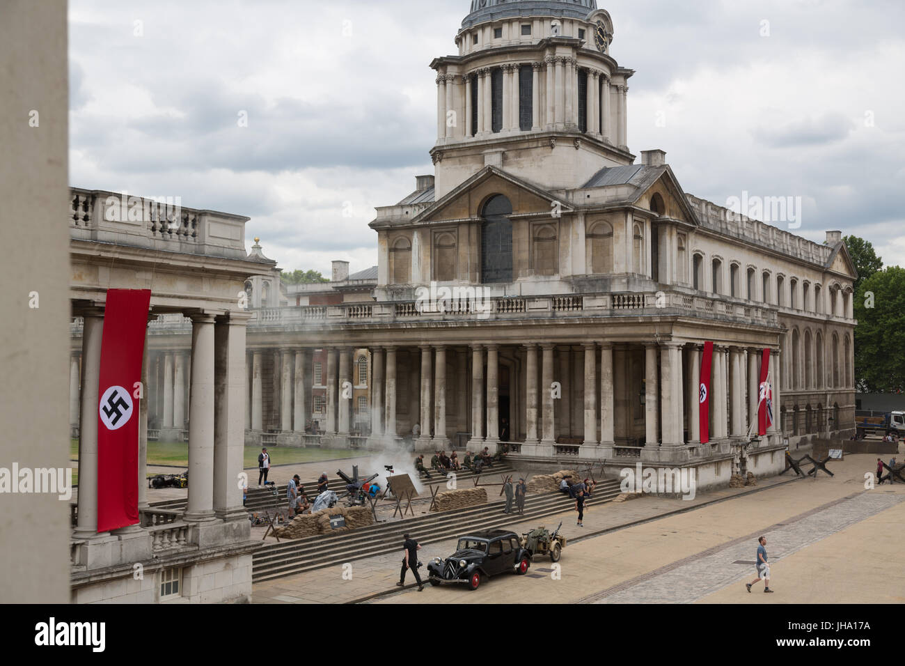 Greenwich, London, United Kingdom. 13th July, 2017. The Old Royal Naval ...