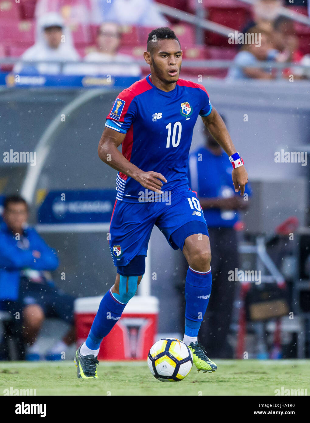 July 12, 2017 - Panama forward Ismael Daz (10) in action in a Group B ...