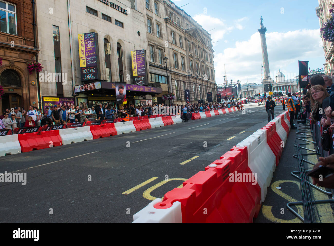 Trafalgar Square, London, United Kingdom. 12th July 2017. F1 Live ...