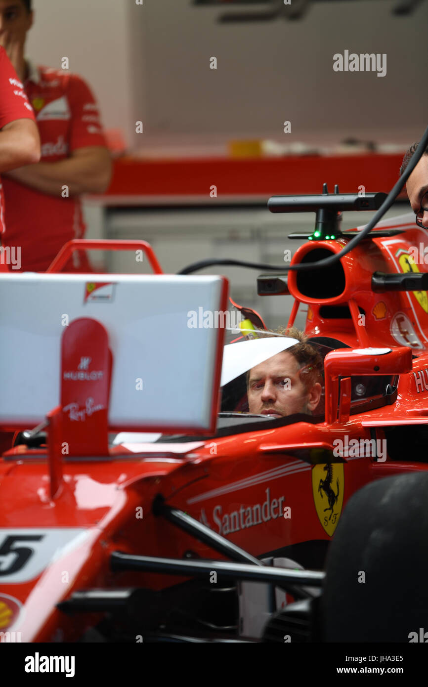 F1 British Grand Prix. Silverstone Race Circuit, UK. Thursday 13 July ...