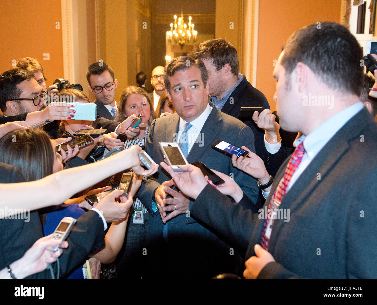 Washington DC, USA. 13th July, 2017. United States Senator Ted Cruz ...