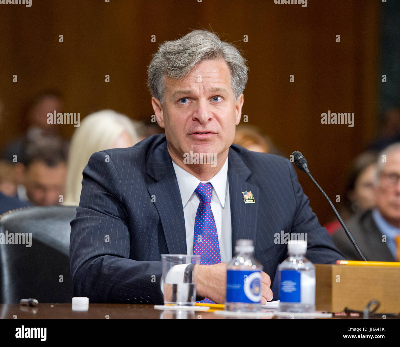 Christopher A. Wray testifies on his nomination to be Director of the ...