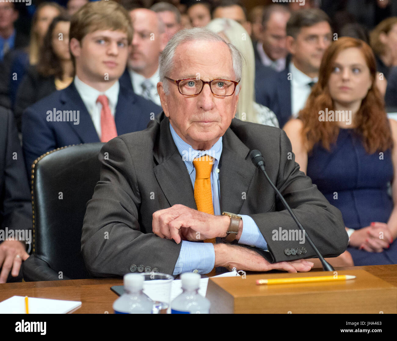 Former United States Senator Sam Nunn (Democrat of Georgia) at the ...
