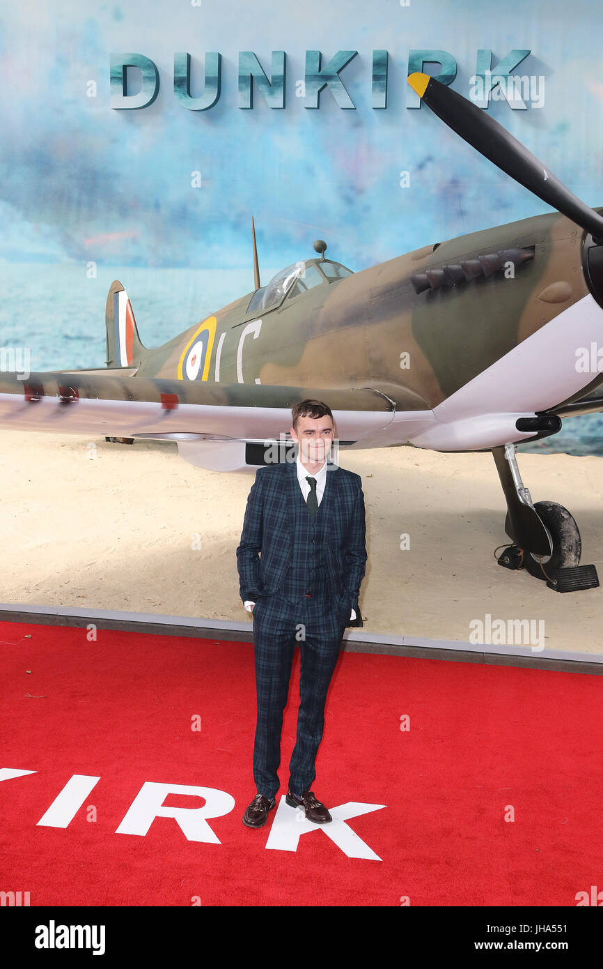 London, UK. 13th July, 2017. Brian Vernel, Dunkirk - World film ...