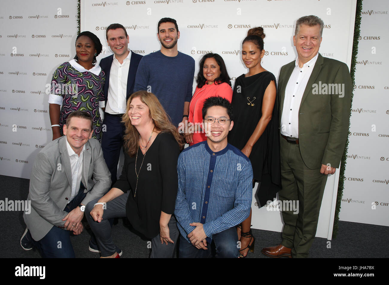 LOS ANGELES, CA July 13- Pectachai Dejkraisak, Alexandre Ricard, Adam ...