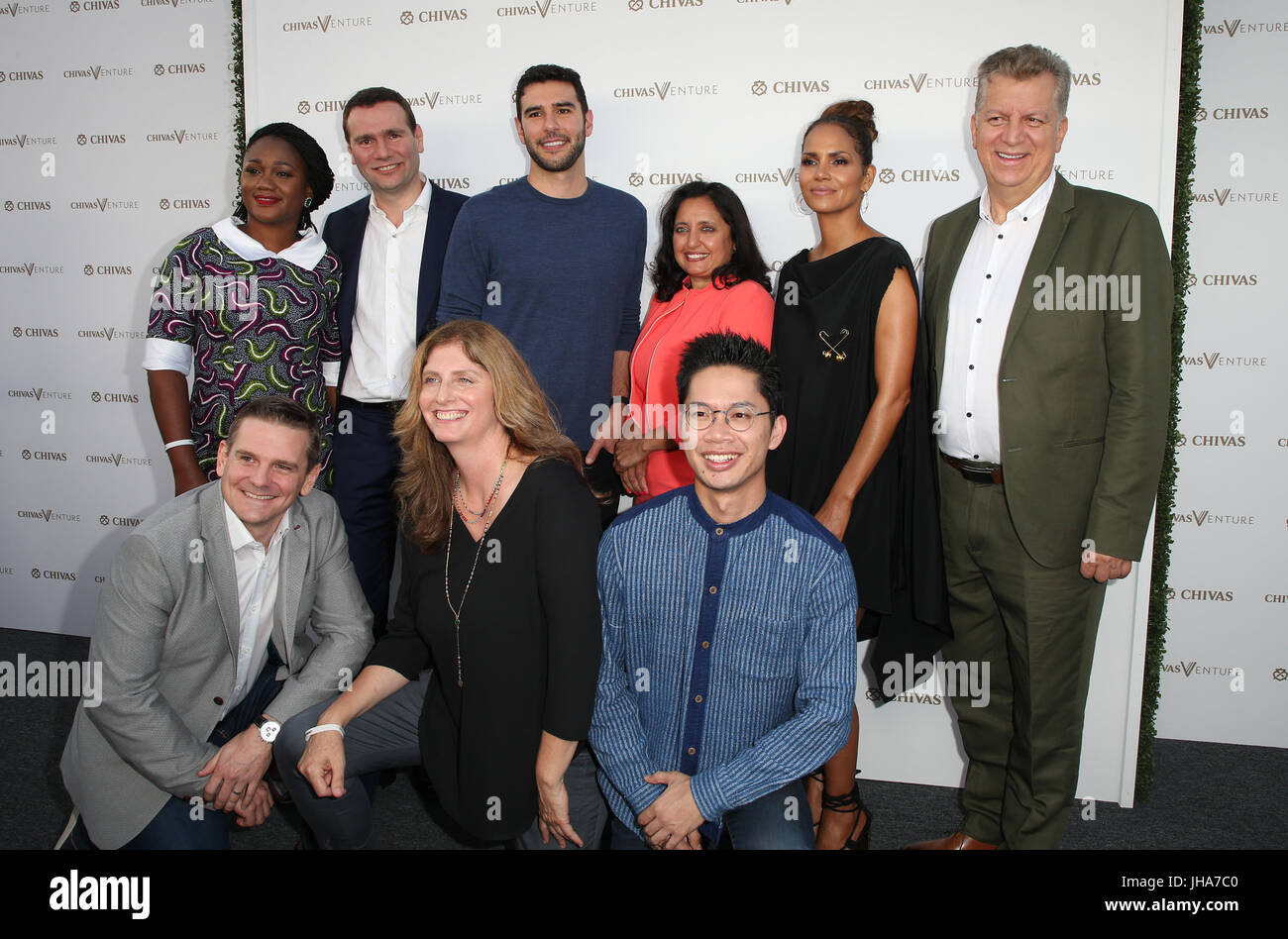 LOS ANGELES, CA July 13- Pectachai Dejkraisak, Alexandre Ricard, Adam ...