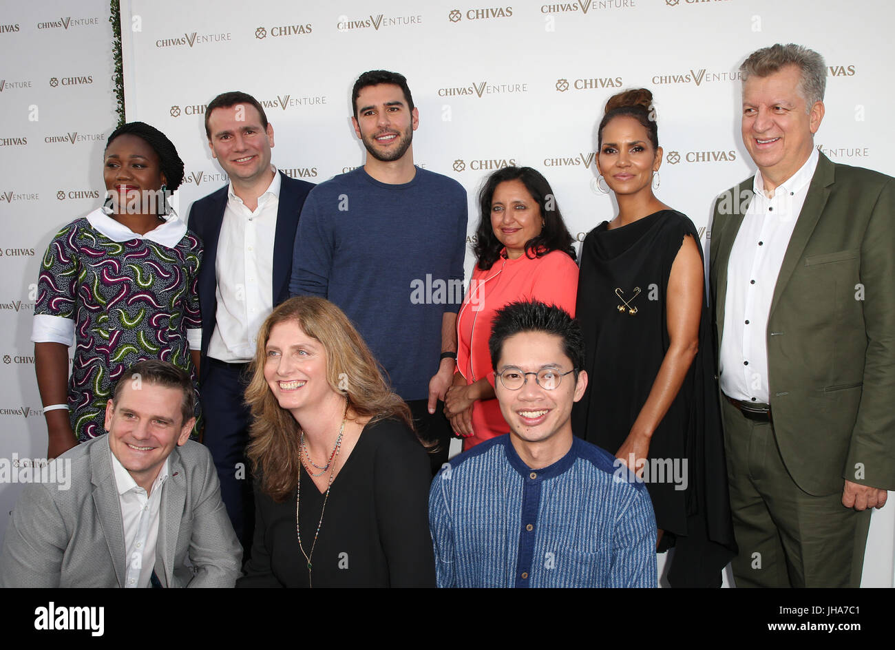 LOS ANGELES, CA July 13- Pectachai Dejkraisak, Alexandre Ricard, Adam ...