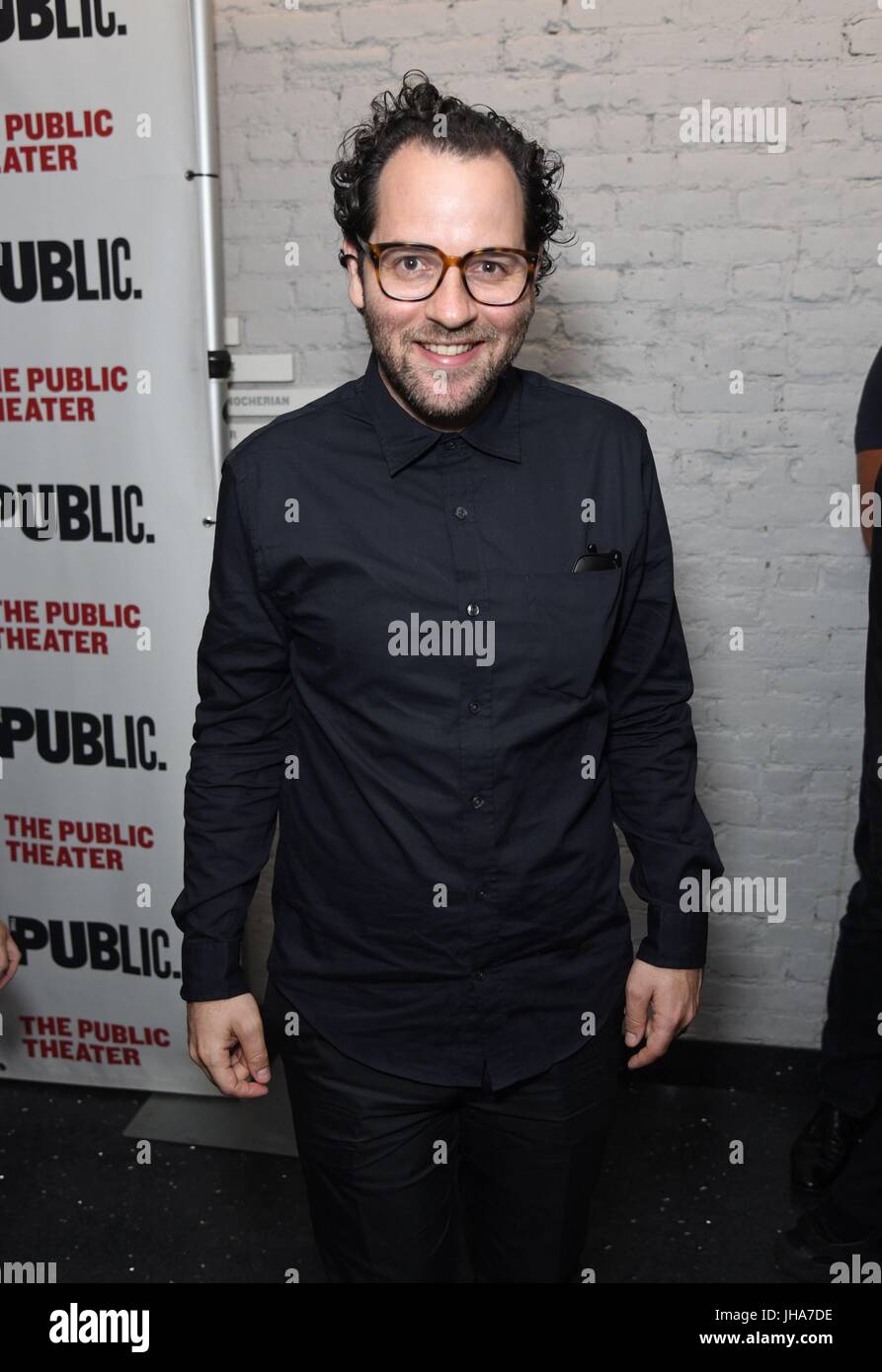 New York, NY, USA. 13th July, 2017. Sam Gold at arrivals for HAMLET ...
