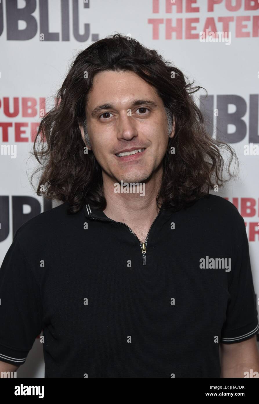 New York, NY, USA. 13th July, 2017. Lucas Hnath at arrivals for HAMLET ...