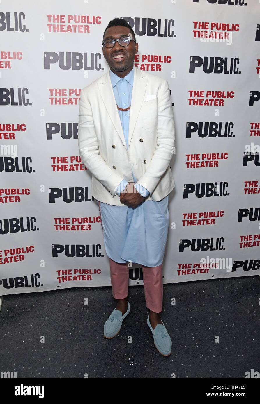 New York, NY, USA. 13th July, 2017. Kwame Kwei-Armah at arrivals for ...