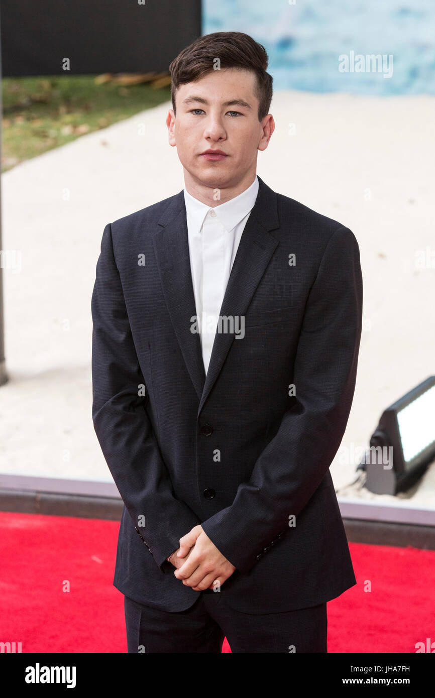 London, UK. 13 July 2017. Barry Keoghan arrives for the World Premiere ...