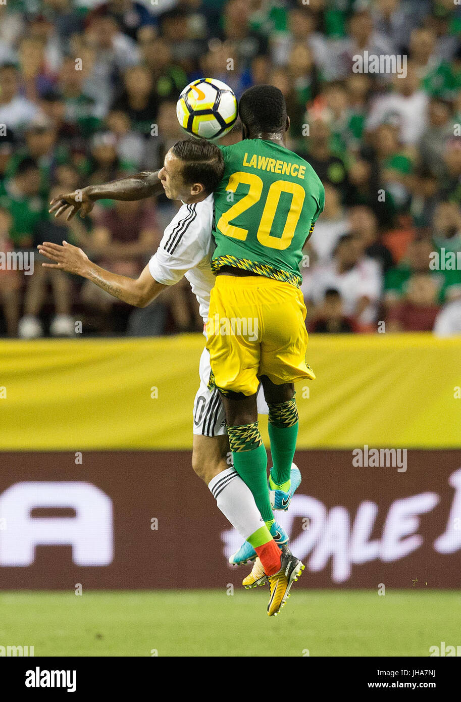 Denver, Colorado, USA. 13th July, 2017. Mexico F MARTIN BARRAGAN, left ...