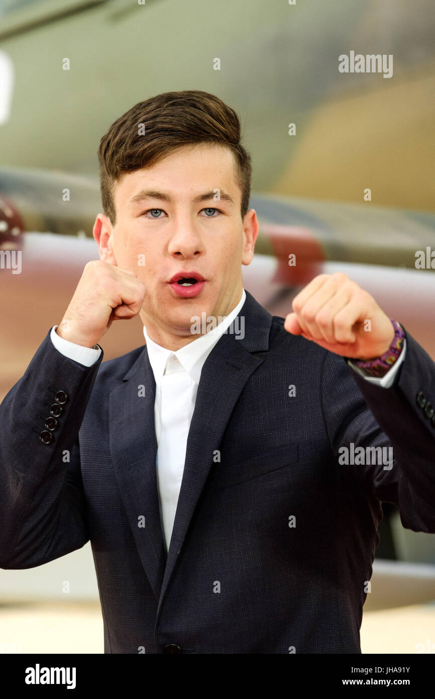 London, UK. 13th July, 2017. Barry Keoghan at World Premiere of DUNKIRK ...