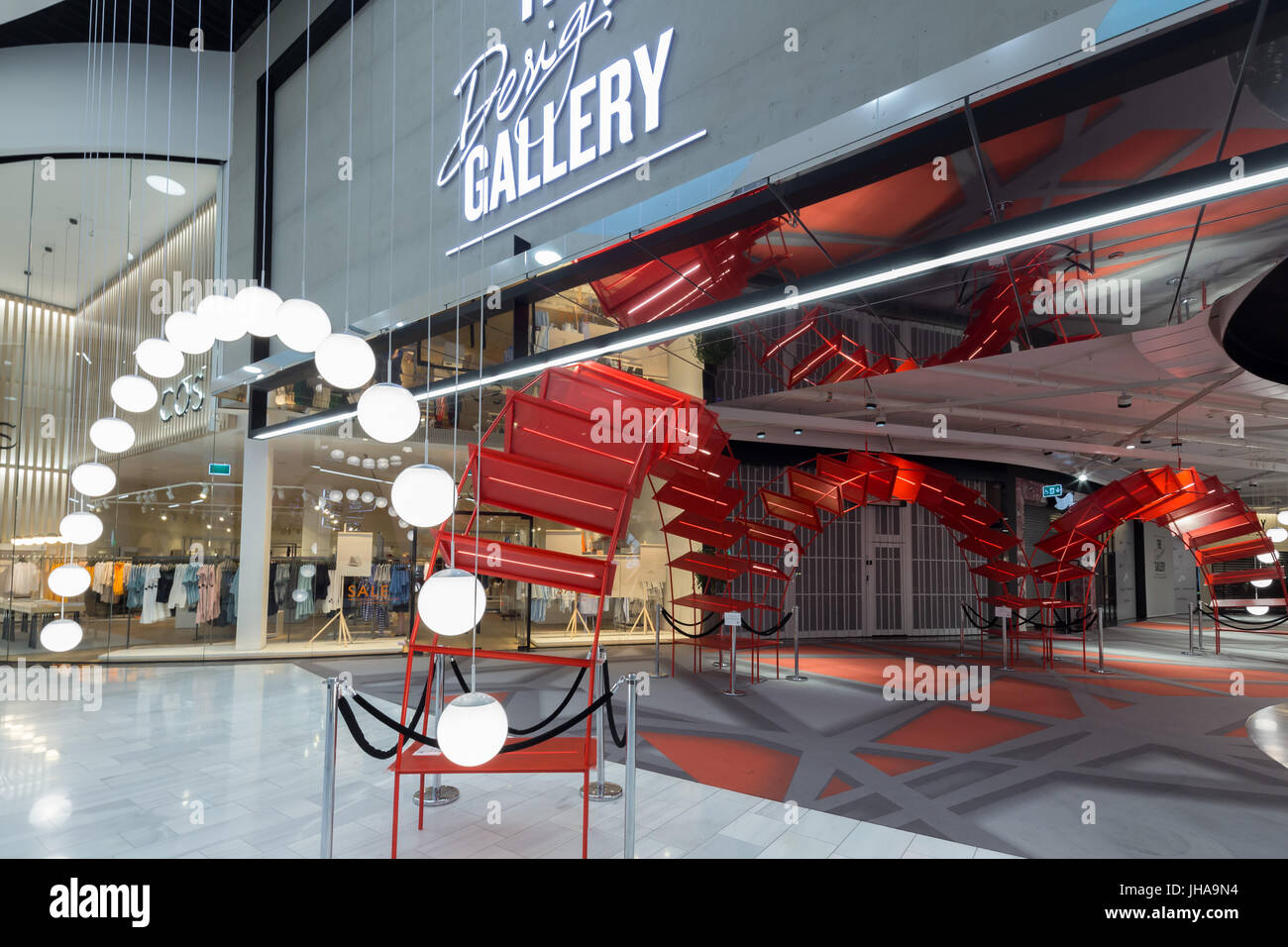 Inside Mall of Scandinavia, Solna, Sweden Stock Photo - Alamy