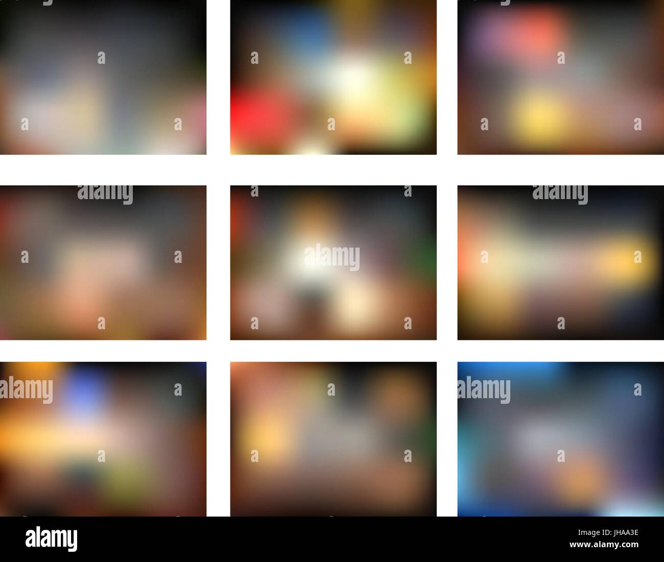 city at night background - gradient background collection / set Stock ...