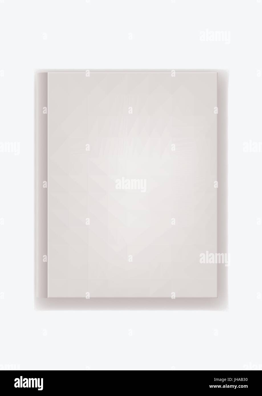 white cover book - empty white book cover Stock Vector Image & Art - Alamy