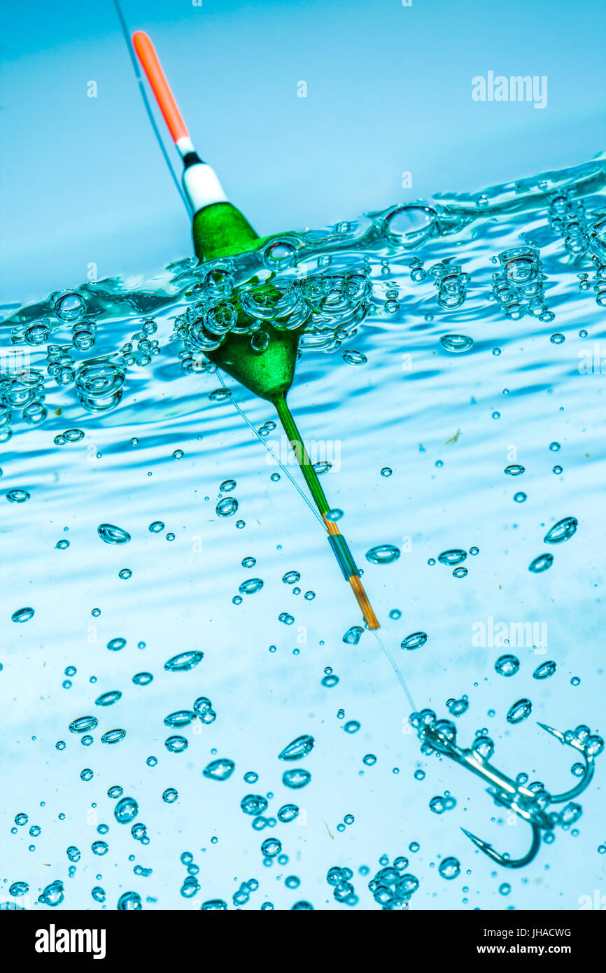 Fishing float against the blue sky Stock Photo - Alamy