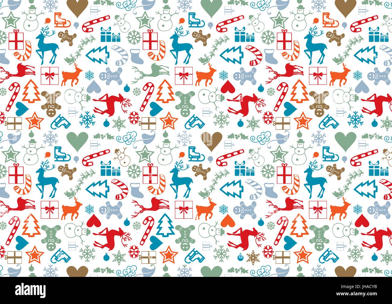 Blue christmas card pattern hi-res stock photography and images - Alamy