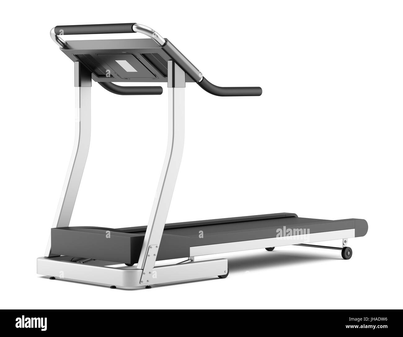 treadmill isolated on white background Stock Photo - Alamy