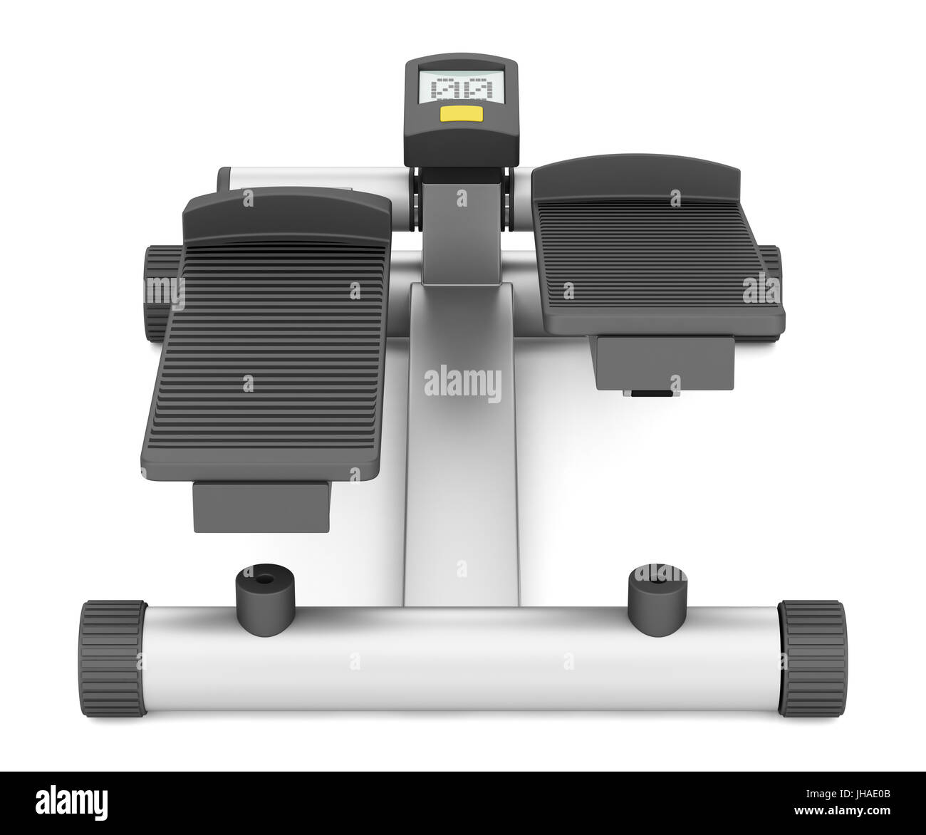 gym stepper isolated on white background Stock Photo - Alamy