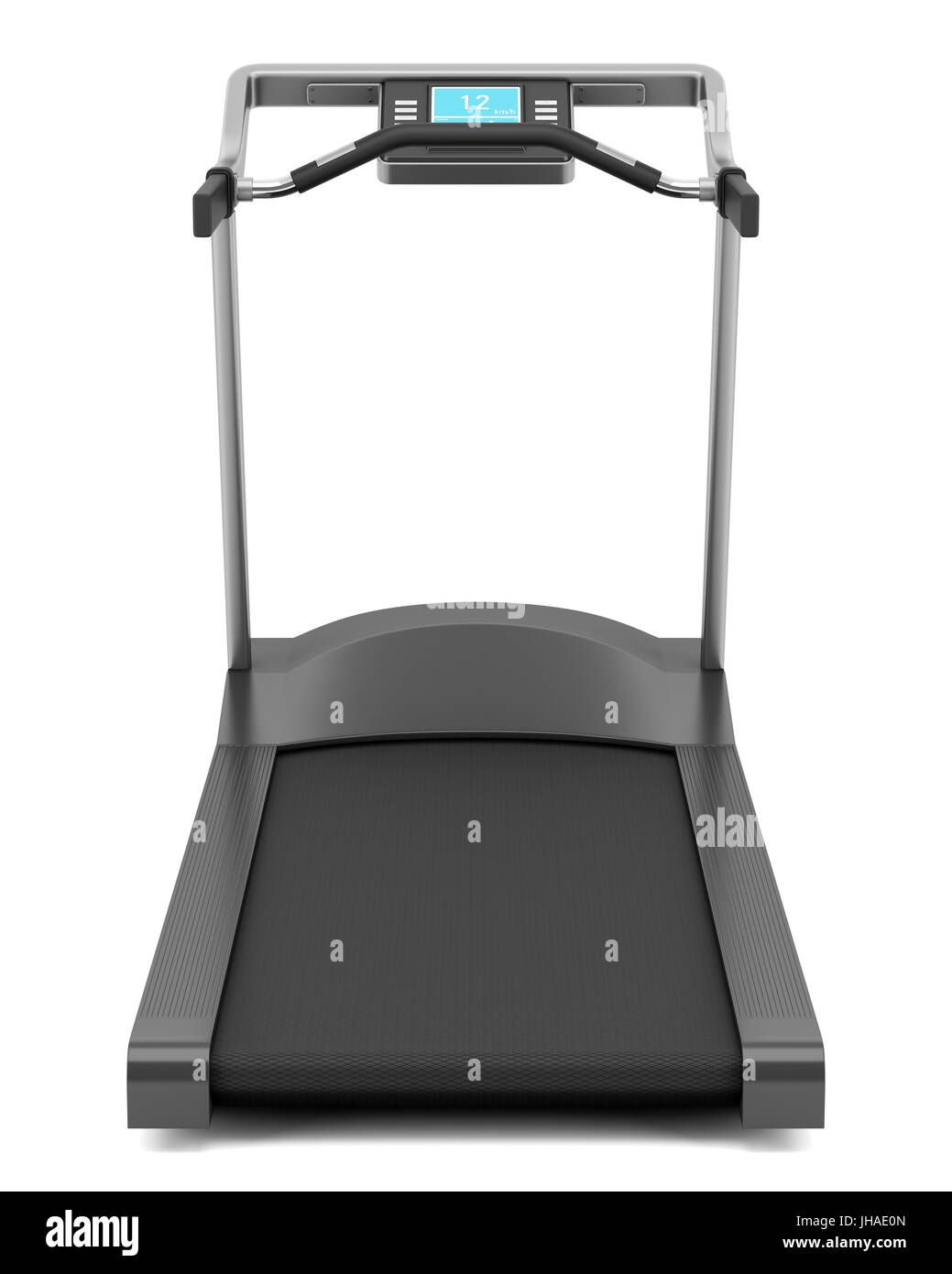 treadmill isolated on white background Stock Photo - Alamy