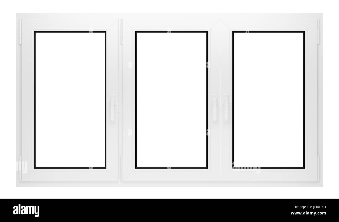 window isolated on white background Stock Photo - Alamy