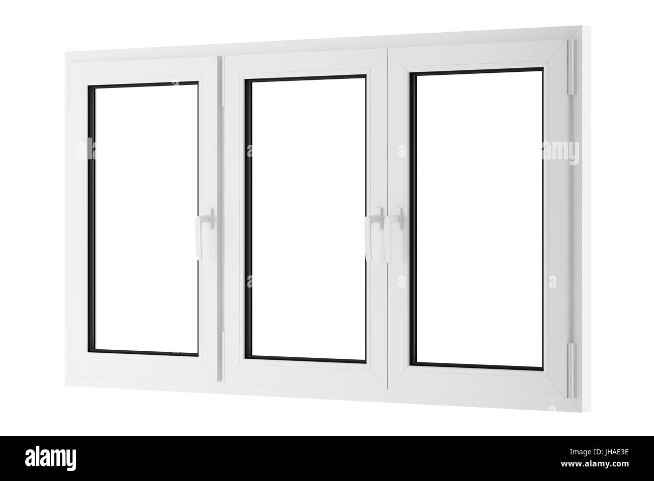 window isolated on white background Stock Photo - Alamy