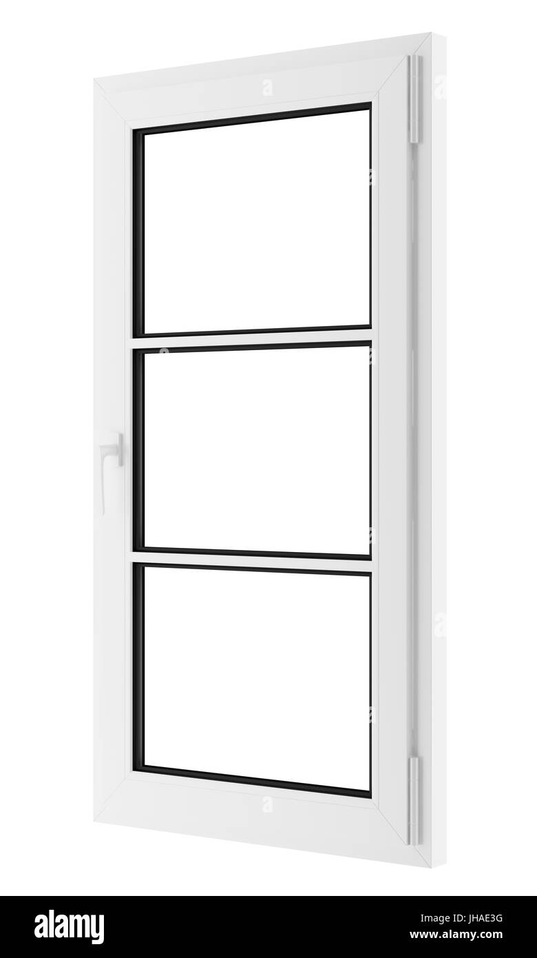 window isolated on white background Stock Photo - Alamy
