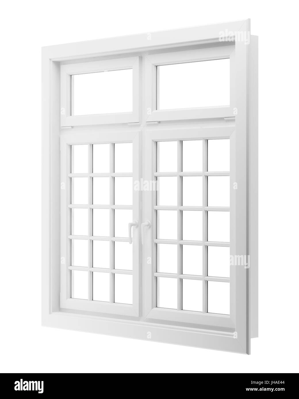 window isolated on white background Stock Photo - Alamy