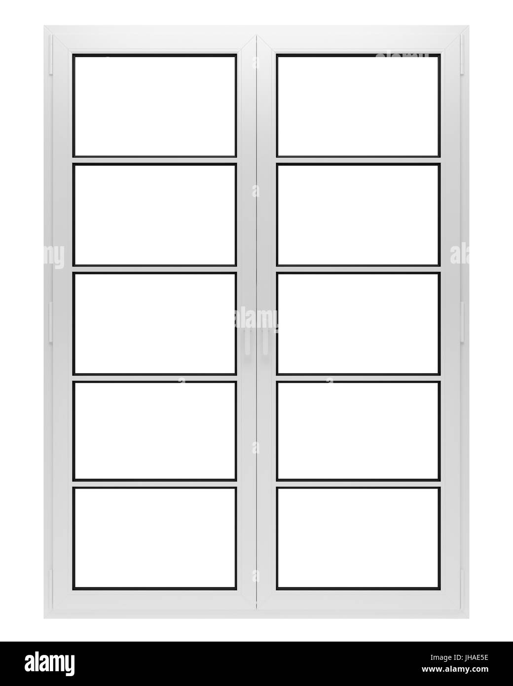 window isolated on white background Stock Photo - Alamy
