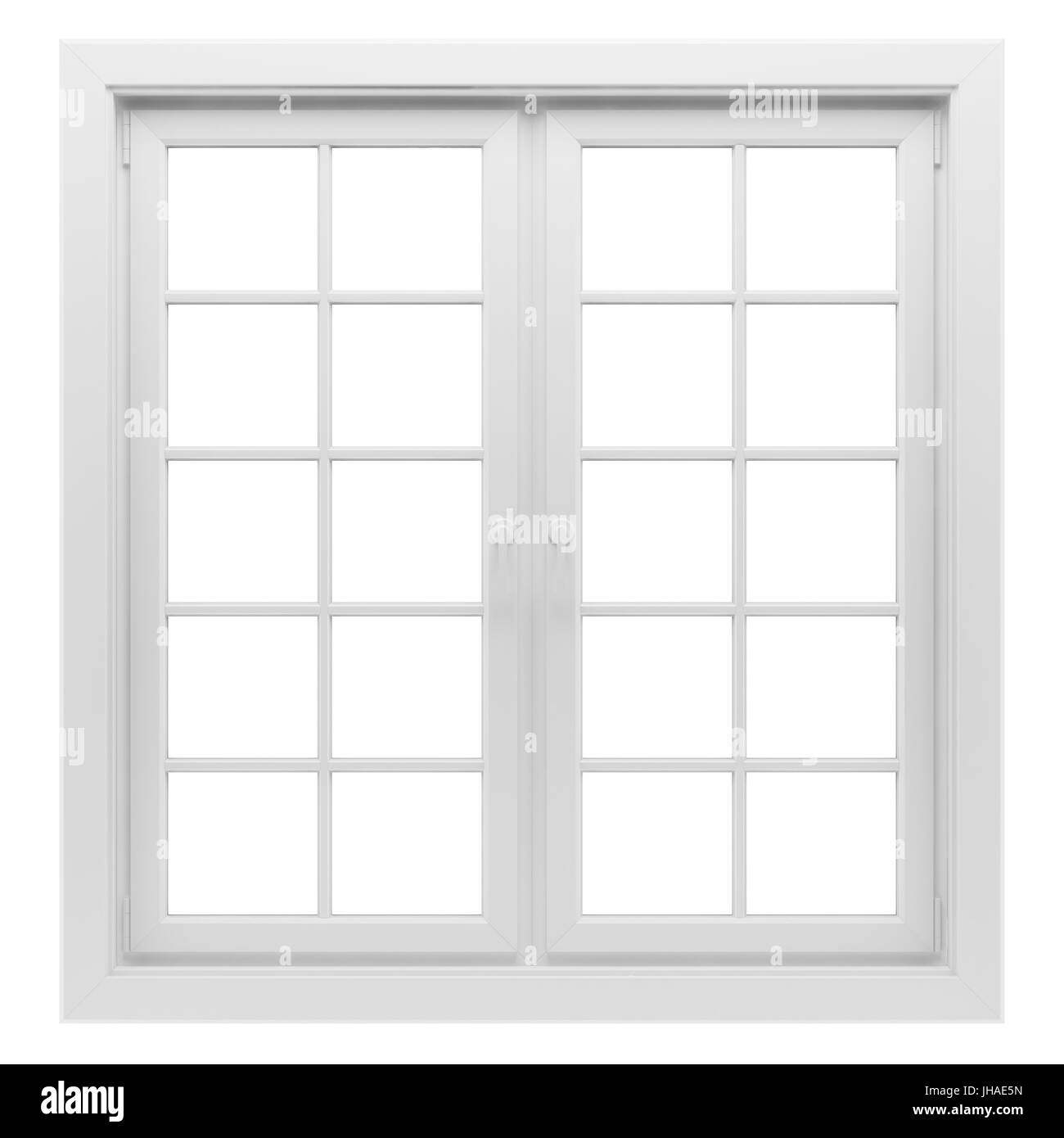 window isolated on white background Stock Photo - Alamy