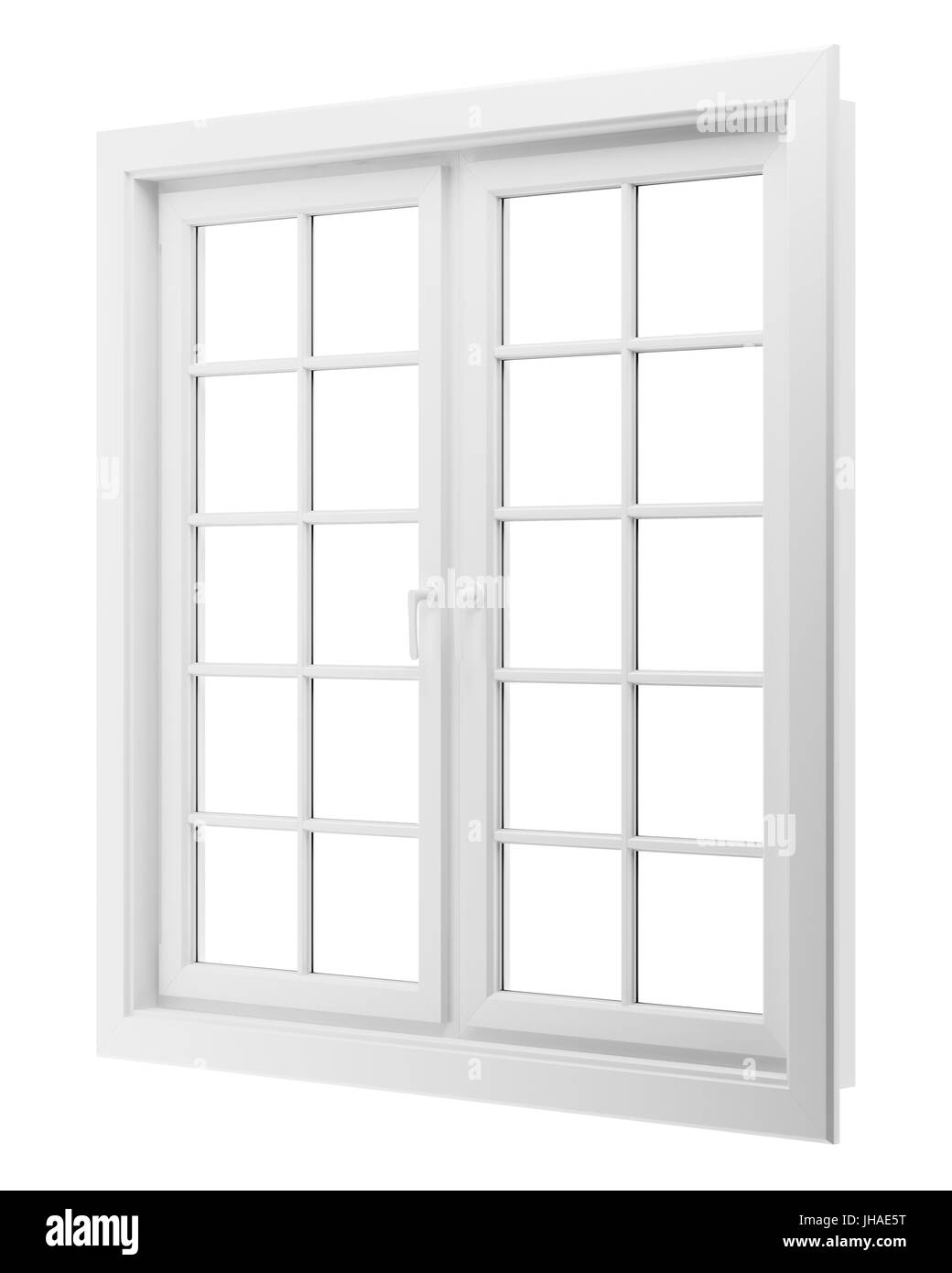 window isolated on white background Stock Photo - Alamy