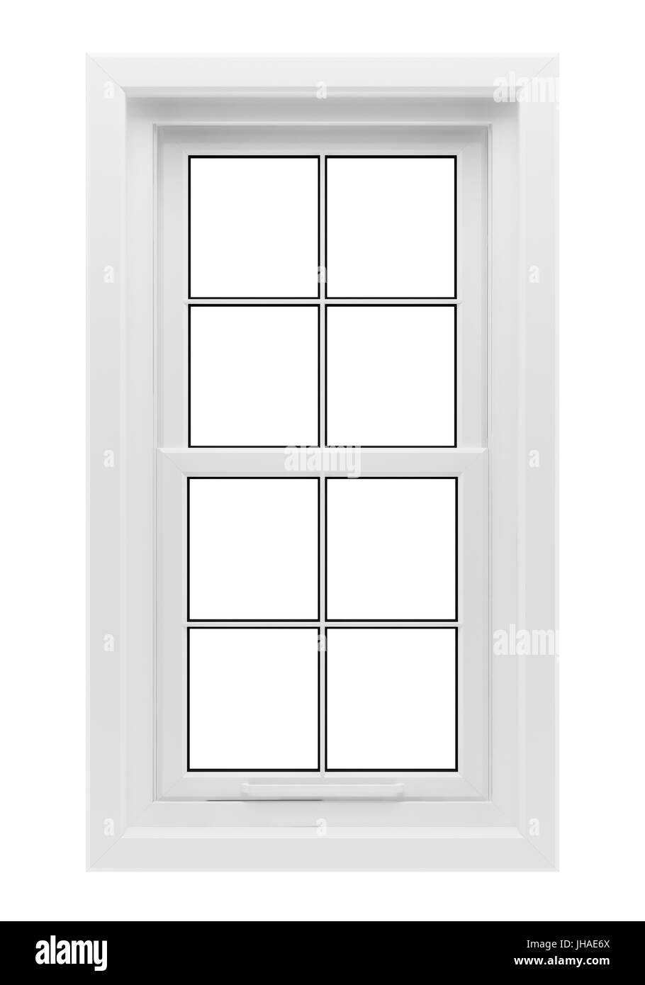 window isolated on white background Stock Photo - Alamy