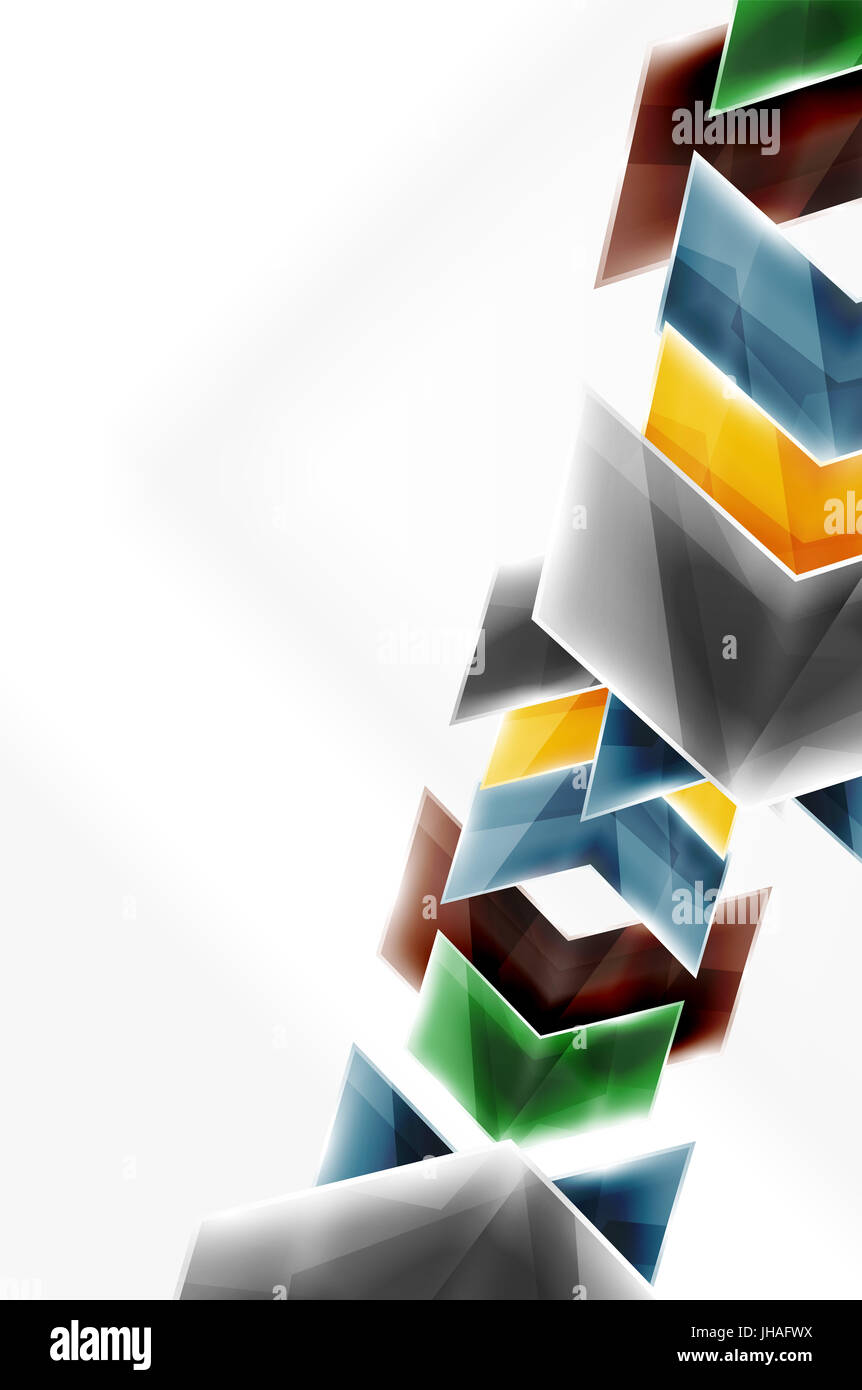 Glass glossy arrow motion background. web brochure, internet flyer ...