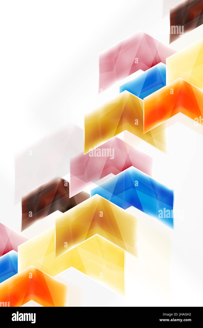 Glass glossy arrow motion background. web brochure, internet flyer ...