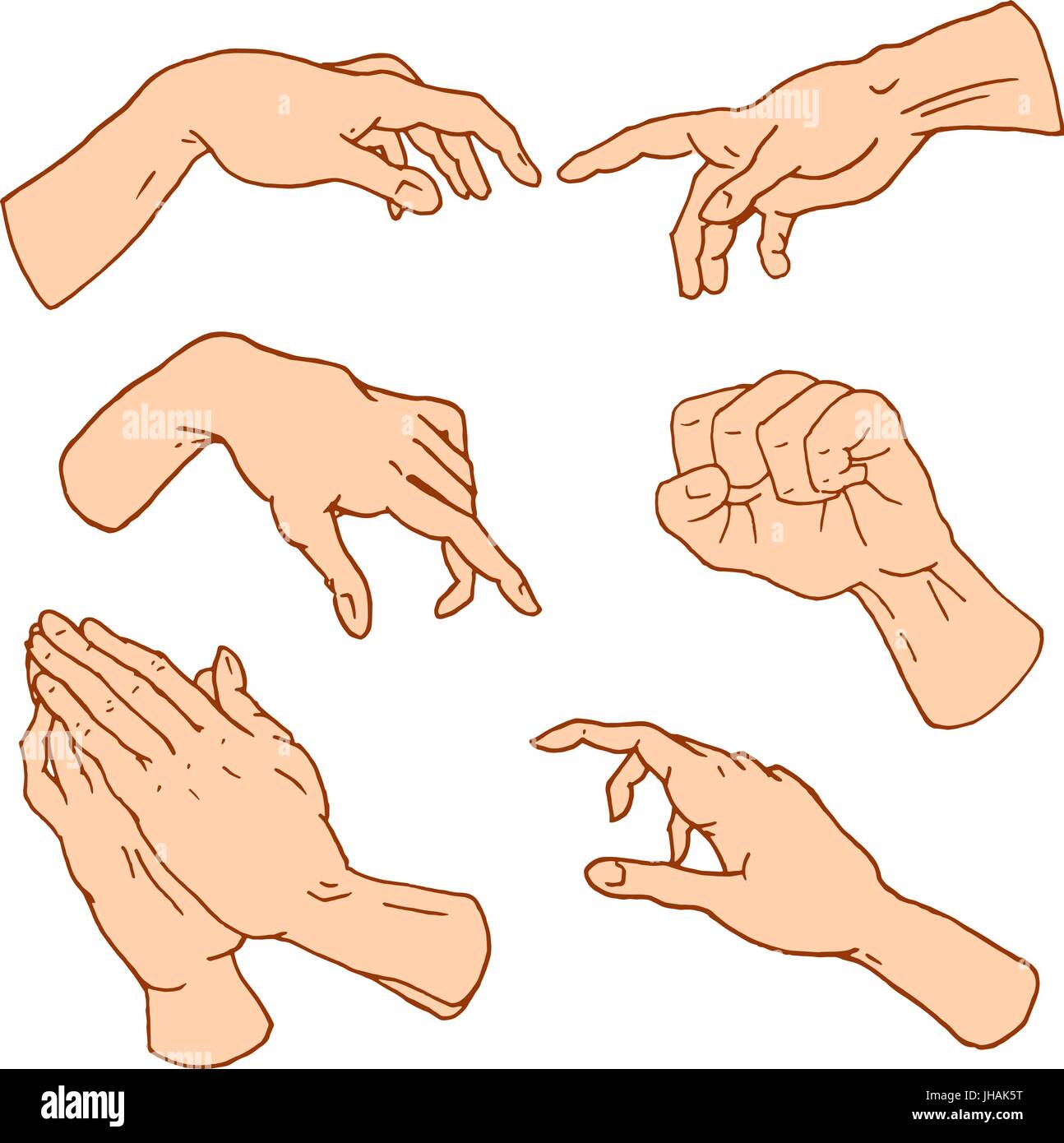 Vintage Pointer Finger