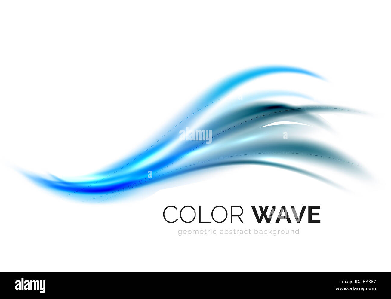 abstract color wave design element Stock Photo - Alamy